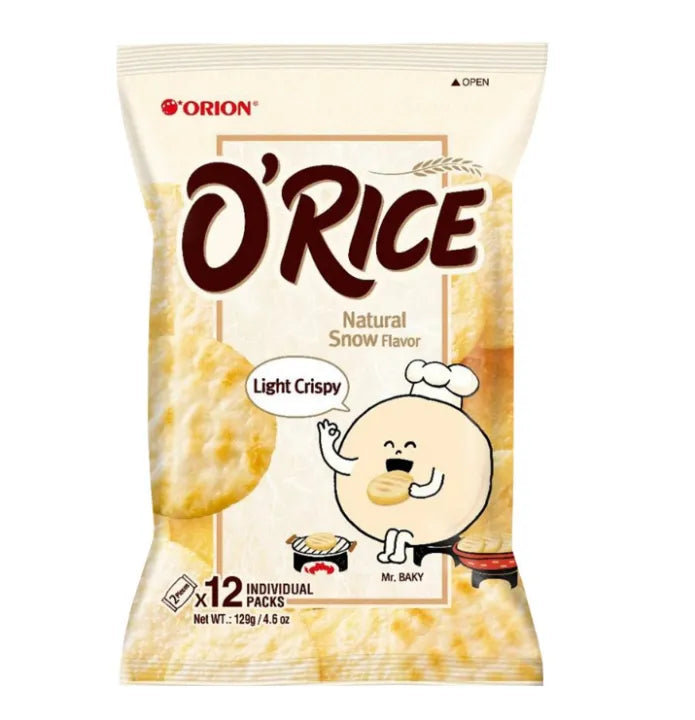 Orion O'Rice Natural Snow Flavor 129.6g 12pkt Pack – Linchpin.mv